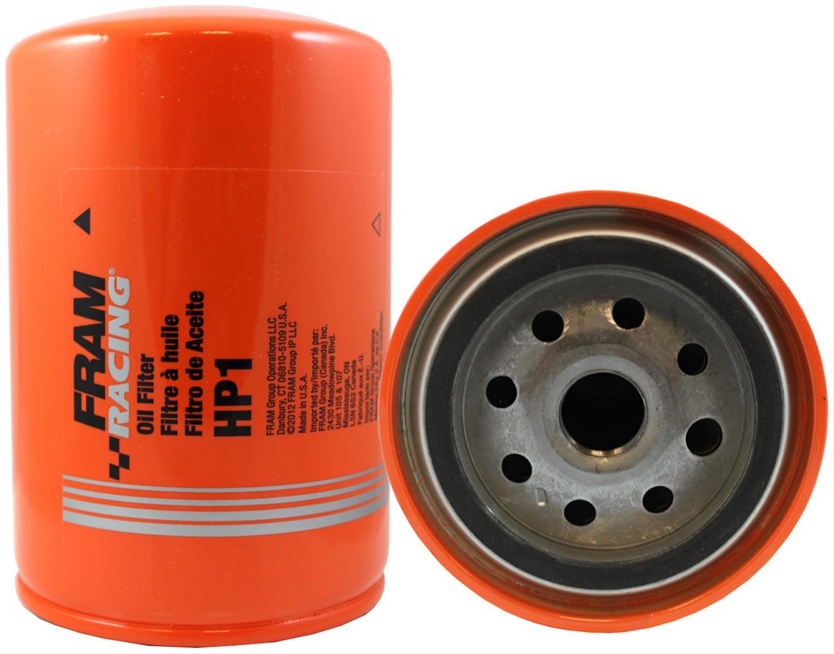 Fram Race-oljefilter 3/4"-16 x 140 mm, Ford/Mopar
